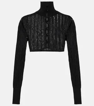 Alaia Medium Knit Cardigans For Women