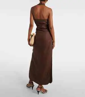 SIR. Jerry Halter Bodice Linen Top