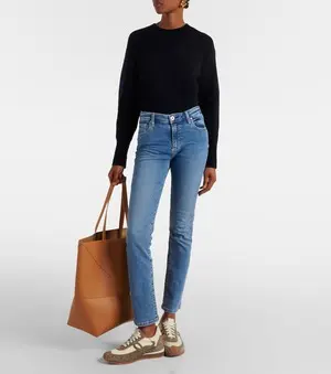 Ag High-rise Skinny Jeans
