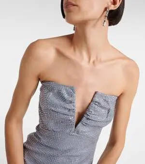 Roland Mouret Diamante Corset Dress