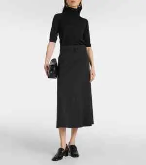 Max Mara Jersey Midi Skirt