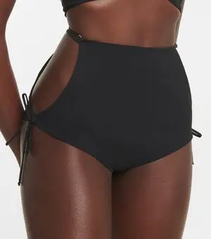 NENSI DOJAKA High-rise Cutout Shorts