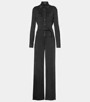 TOM FORD Jersey Jumpsuit - Black