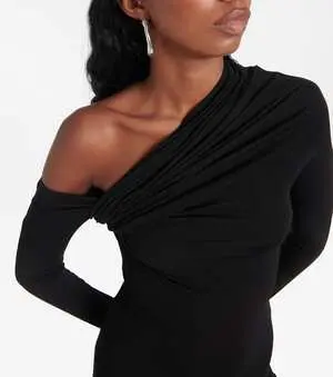 COURREGES Twist One-shoulder Mini Dress