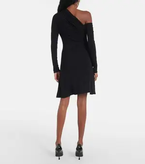 COURREGES Twist One-shoulder Mini Dress