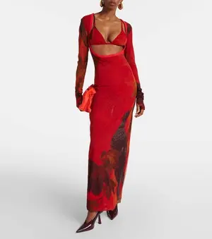 SIR. Libertine Printed Maxi Dress