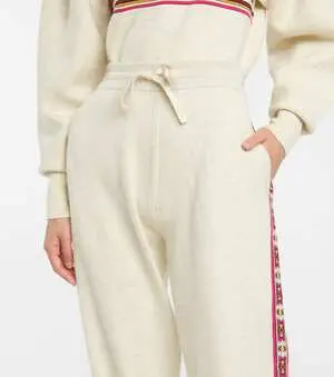 Isabel Marant Ekira Jacquard Track Pants