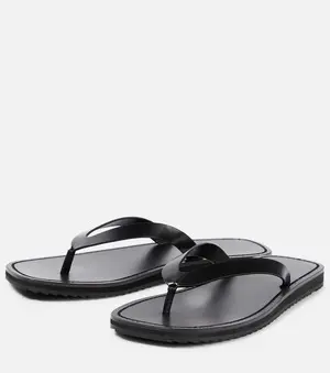 THE ROW City Leather Thong Sandals