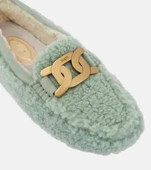 TOD'S Gommino Shearling Loafers