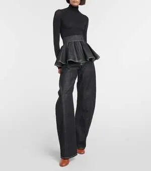 Alaïa Leather Knee-high Boots