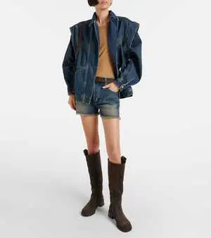 See By Chloé Ring Suede Knee-high Boots