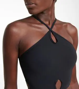 Christopher Esber Cutout Halterneck Swimsuit
