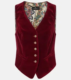 Etro Collared Vests For Women