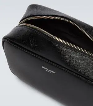 Saint Laurent Leather Washbag