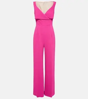 EMILIA WICKSTEAD Antica Crepe Jumpsuit - Pink