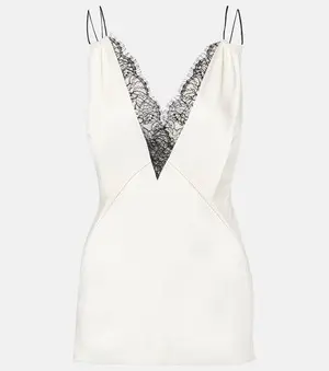 Victoria Beckham Lace-trimmed Camisole