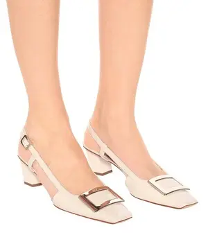 ROGER VIVIER Belle Vivier 45 Slingback Pumps