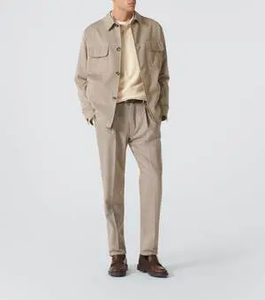 Loro Piana Wool Polo Sweater