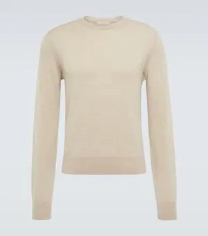 THE ROW Benji Cashmere Sweater - Beige
