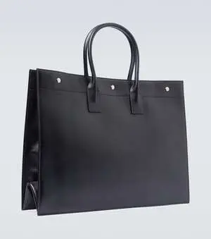 Saint Laurent Rive Gauche Leather Tote Bag