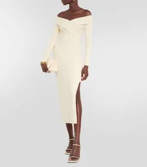 Simkhai Verina Knitted Midi Skirt