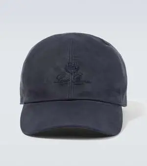 Loro Piana Logo Baseball Cap - Blue