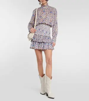 MARANT ETOILE Gambine Floral Blouse