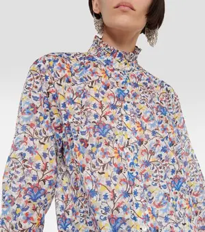 MARANT ETOILE Gambine Floral Blouse