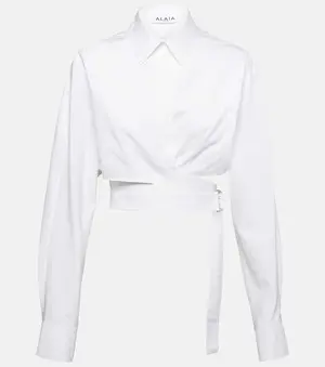 Alaia Long Sleeve Shirts For Women