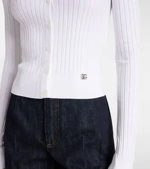 Dolce & Gabbana Ribbed-knit Cardigan