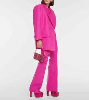 Valentino Garavani Leather Platform Pumps
