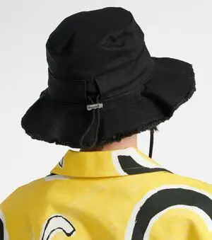Jacquemus Le Bob Artichaut Bucket Hat - Black
