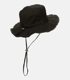 Jacquemus Le Bob Artichaut Bucket Hat - Black