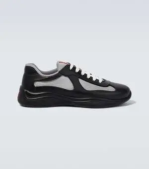 Prada America's Cup Sneakers - Black