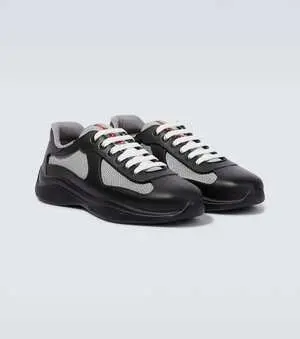Prada America's Cup Sneakers - Black