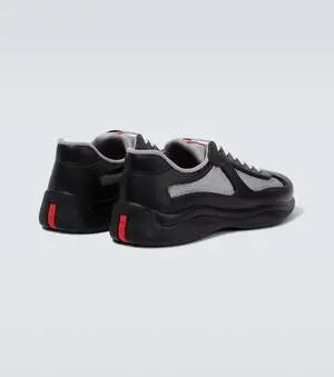 Prada America's Cup Sneakers - Black