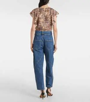 Isabel Marant Étoile Catarina Quilted Jeans