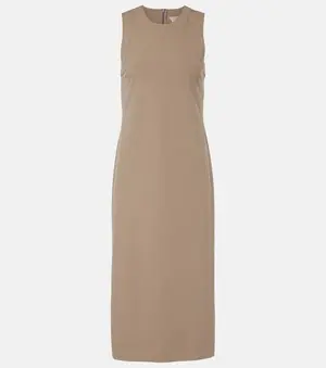 Max Mara Emilia Jersey Midi Dress