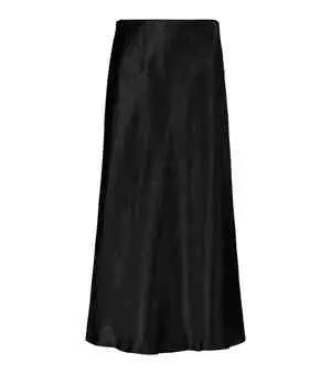 Max Mara Alessio Satin Midi Skirt