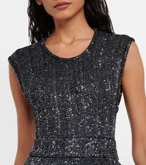 Alaïa Sequined Mini Dress