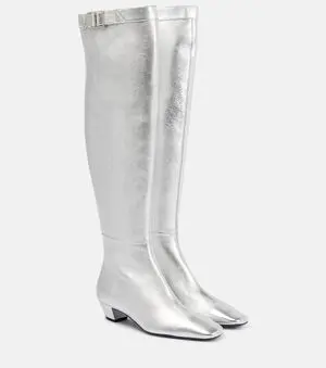 TOM FORD Metallic Over-the-knee Boots