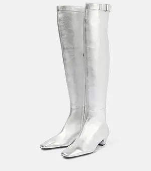 TOM FORD Metallic Over-the-knee Boots