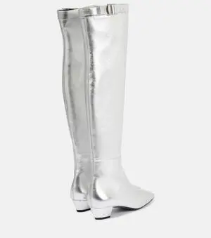 TOM FORD Metallic Over-the-knee Boots
