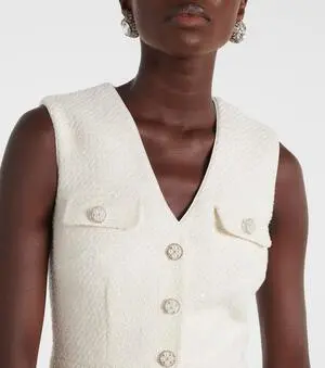 SELF-PORTRAIT Boucle Minidress