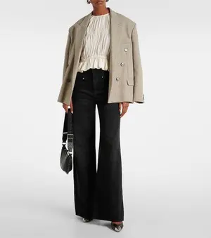Isabel Marant Étoile Gelina Crepe De Chine Blouse - White