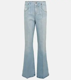 Victoria Beckham Bleached Denim Jeans