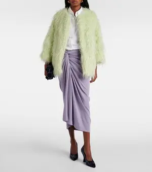 Dries Van Noten Faux Shearling Jacket