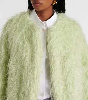 Dries Van Noten Faux Shearling Jacket
