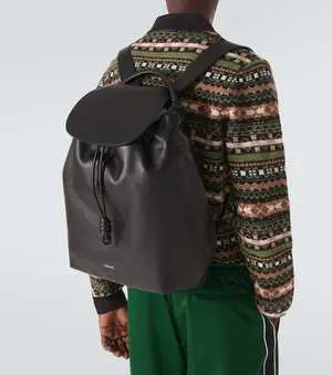 Loewe Flamenco Leather Backpack