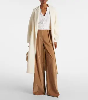 Max Mara Cancan Cable-knit Cashmere Sweater
